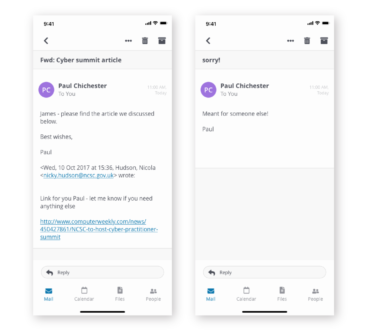 Spotting fake emails | UCL Risky Business