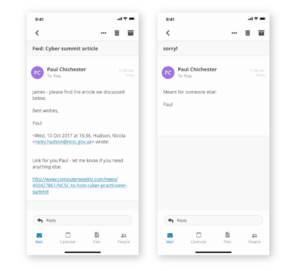 Spotting fake emails | UCL Risky Business